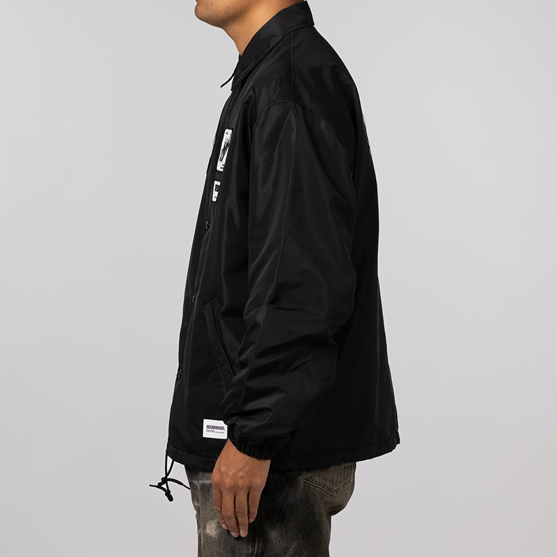Windbreaker Jacket-2 - Black – LOADED