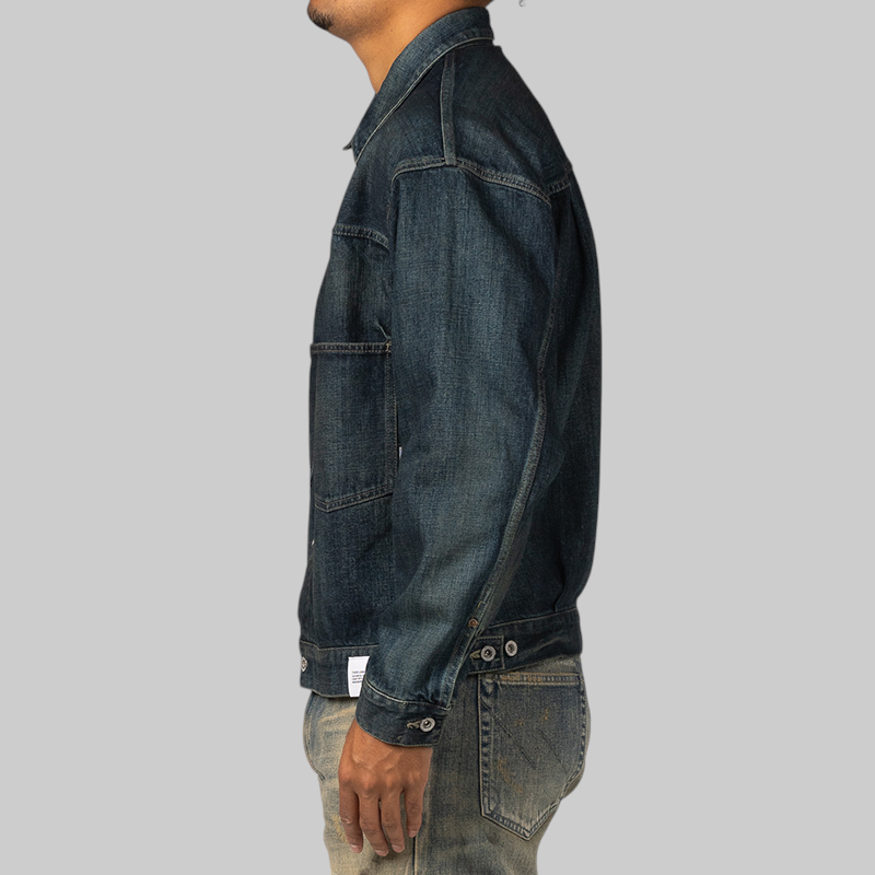 Washed Denim Type-2 Jacket - Indigo – LOADED