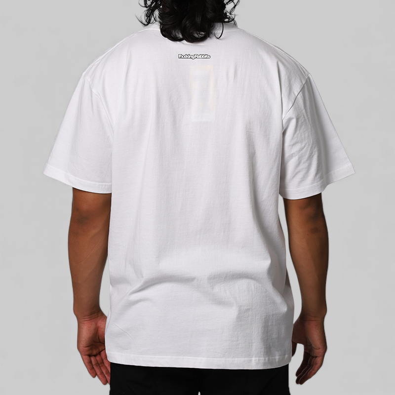 CAUTION Rabbit T-Shirt - White – LOADED