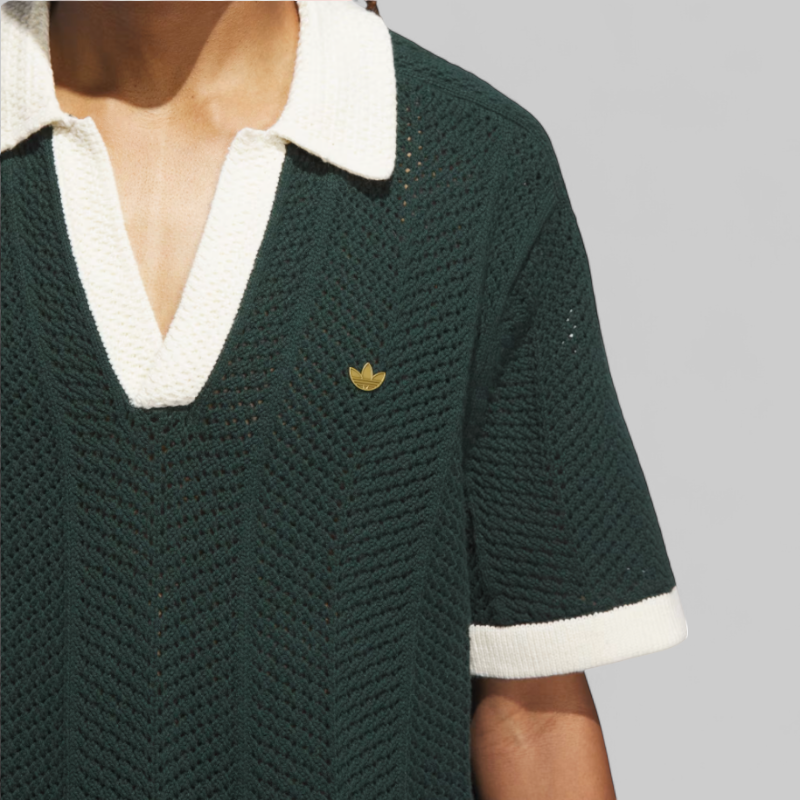 X CLOT By Edison Chen Knit Polo - Green – LOADED