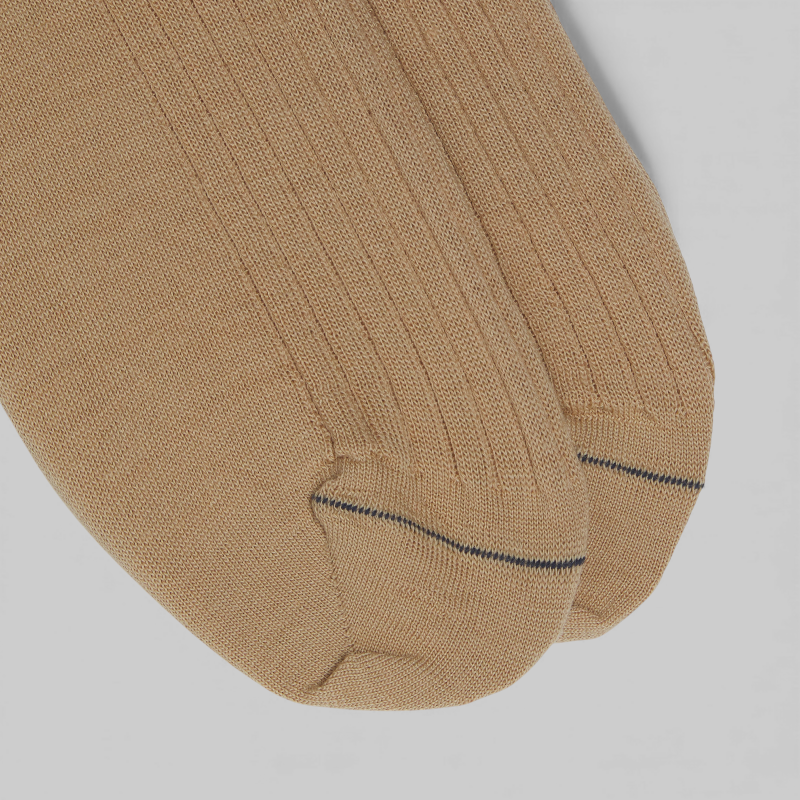 X CLOT By Edison Chen Socks - Warm Sandstone/Night Indigo – LOADED