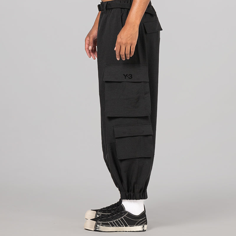Sport Uniform Cuffed Cargo Pant - Black – LOADED