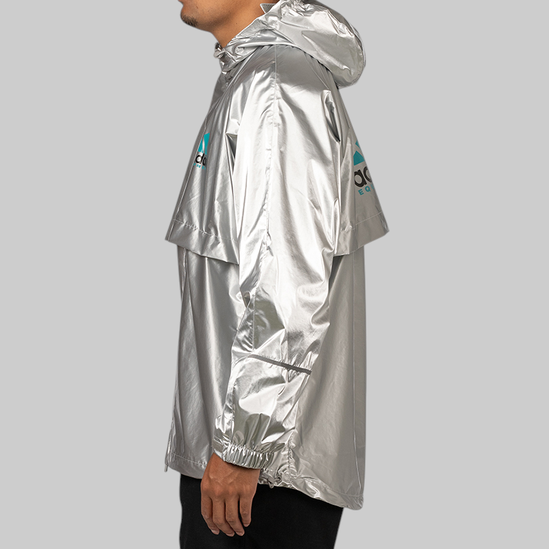 EQT Metallic Windbreaker - Silver Metallic – LOADED