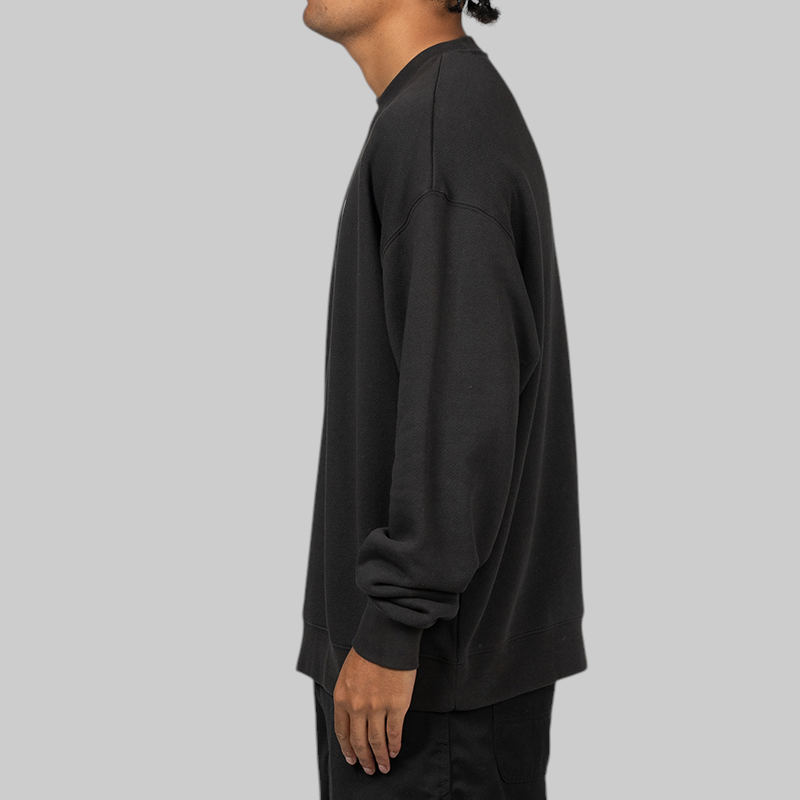 Quiet Luxury Crew - Black – LOADED