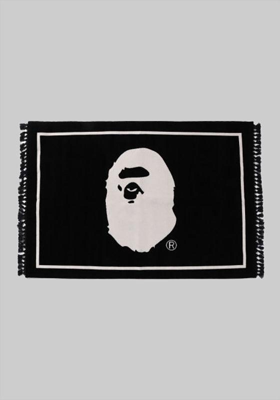 Ape Head Square Rug - Black – LOADED