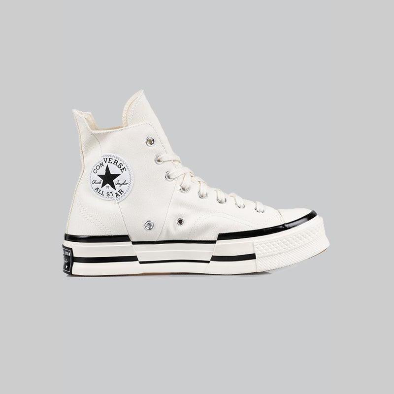 Chuck 70 Plus Hi - Egret/Black – LOADED