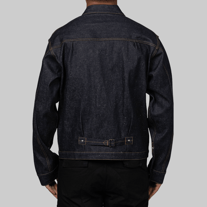 Denim Work Jacket Rigid - Indigo – LOADED