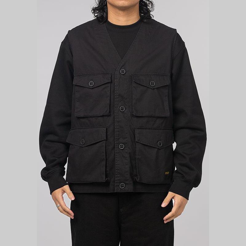 Unity Vest - Black Heavy Enzyme Wash – LOADED